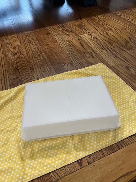 Vintage Tupperware Snack N Store Sheer Rectangular Container 290 - Etsy