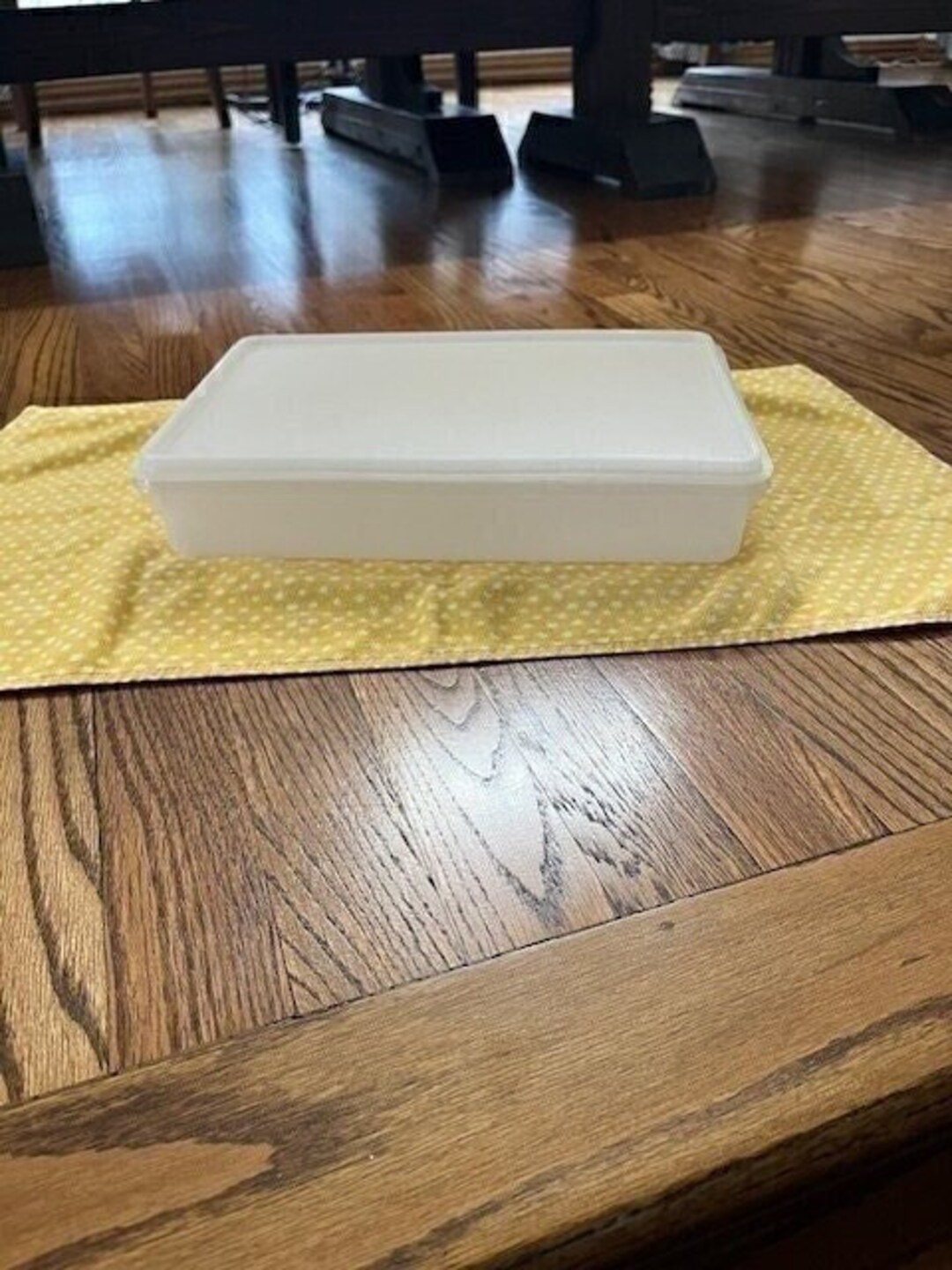 Vintage Tupperware Snack N Store Sheer Rectangular Container 290 - Etsy