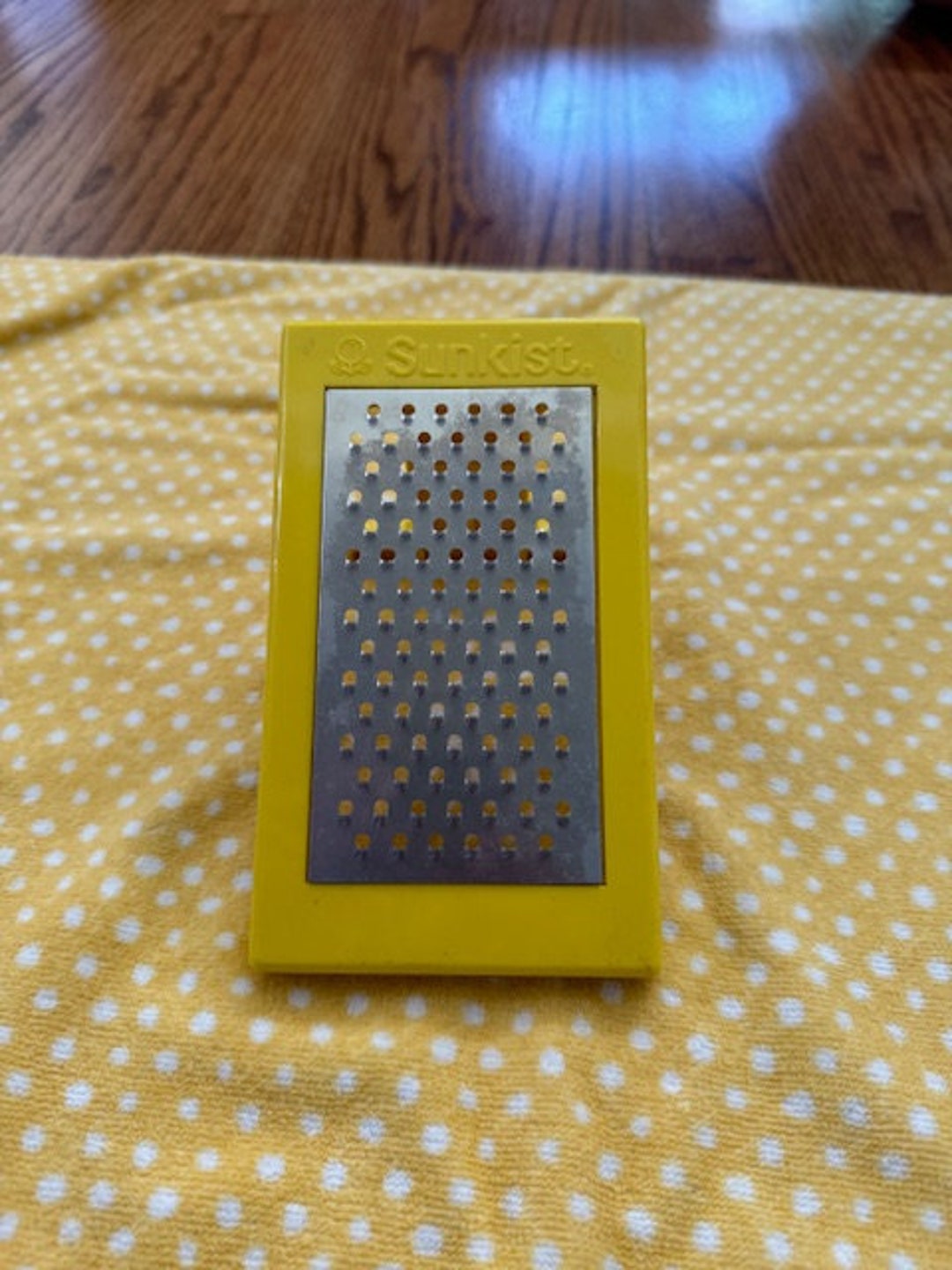 Vintage Yellow Sunkist Citrus Stand Grater Zester - Etsy