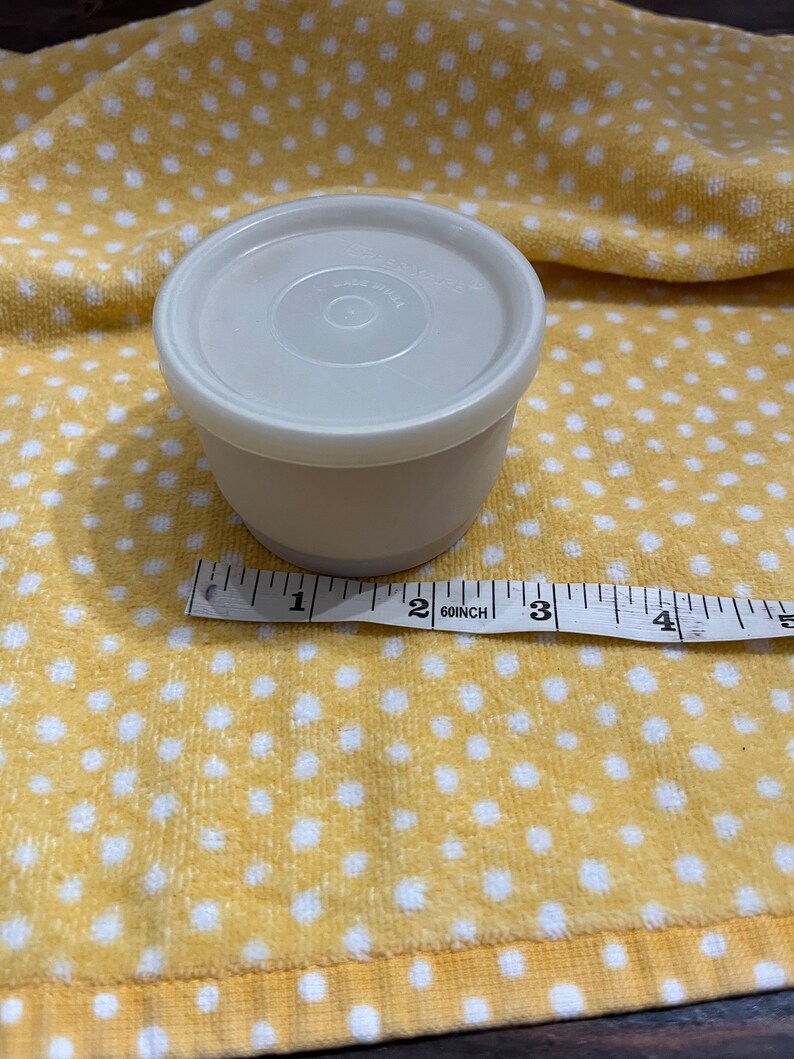 Vintage Tupperware Container With Lid 1229 - Etsy