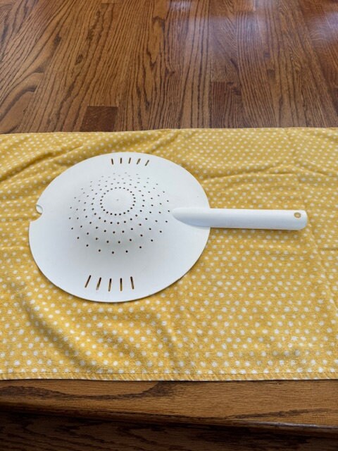 Tupperware Replacement White Colander/strainer Lid #2631B-3 - Etsy