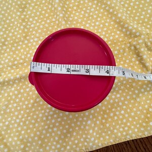 Tupperware Round Clear Frosted Storage Container #1493 - Etsy