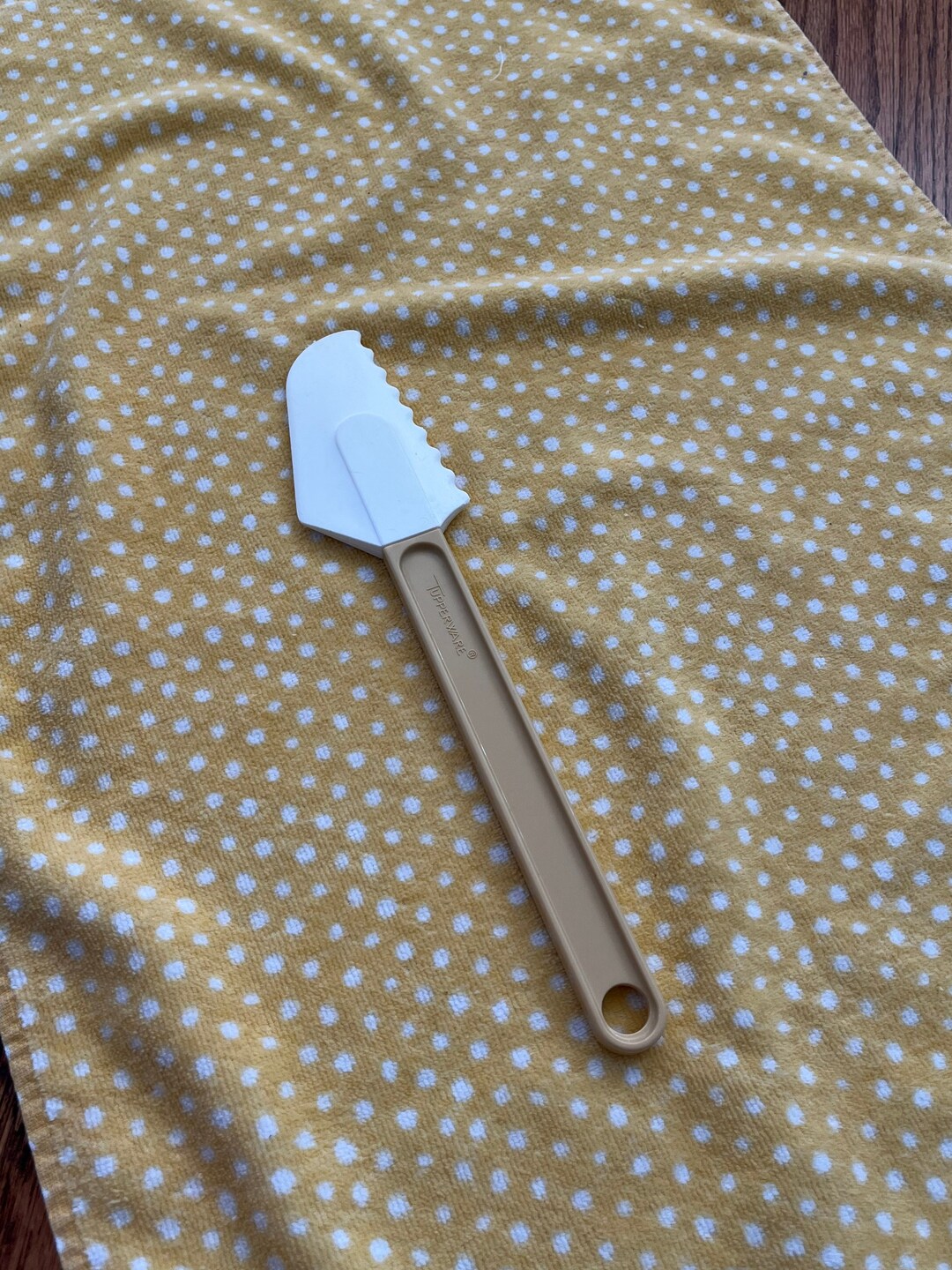 Vintage Tupperware Bowl Scraper Spatula #1775 - Etsy