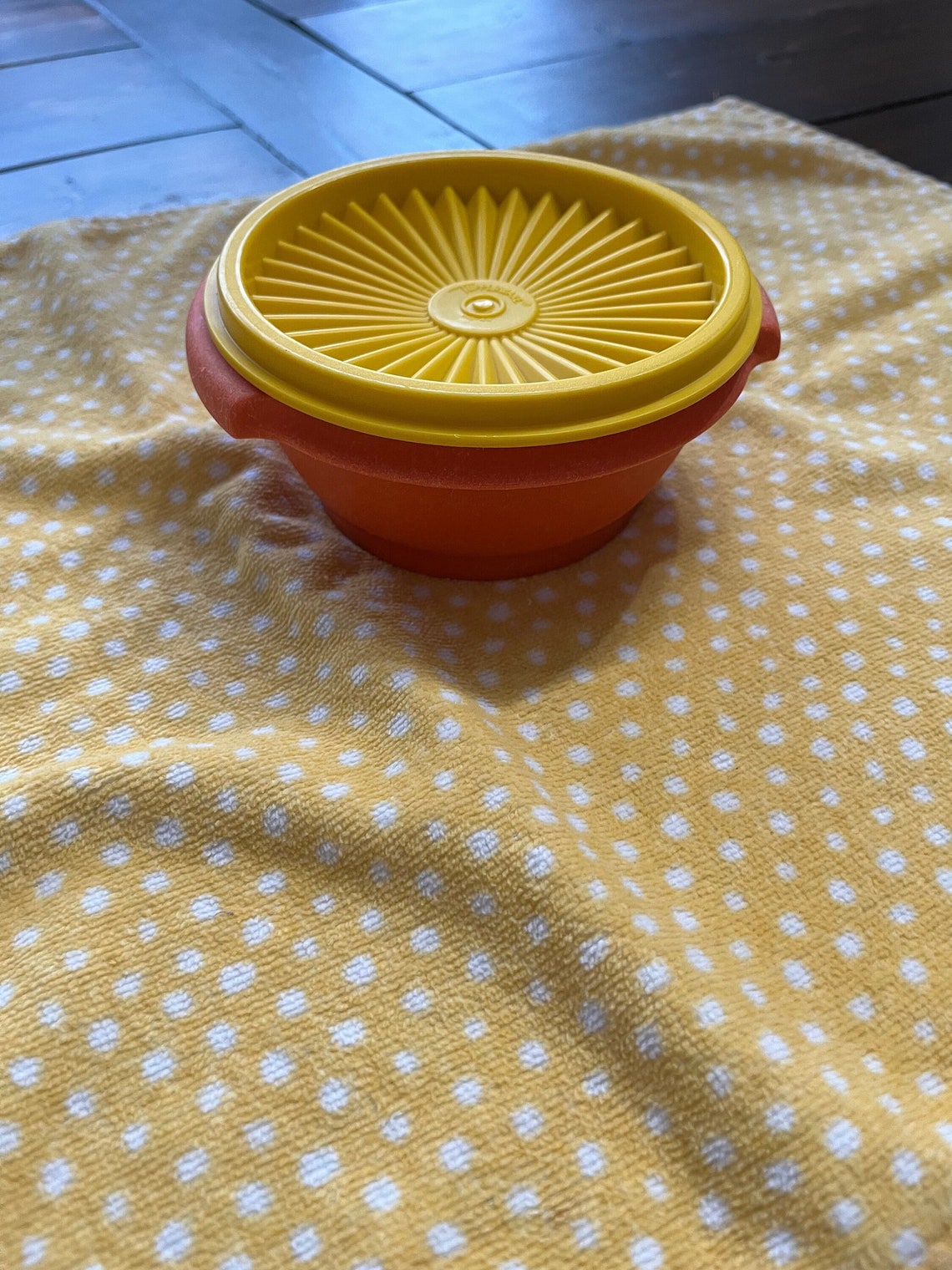 Vintage Tupperware Container With Lid 1323 - Etsy