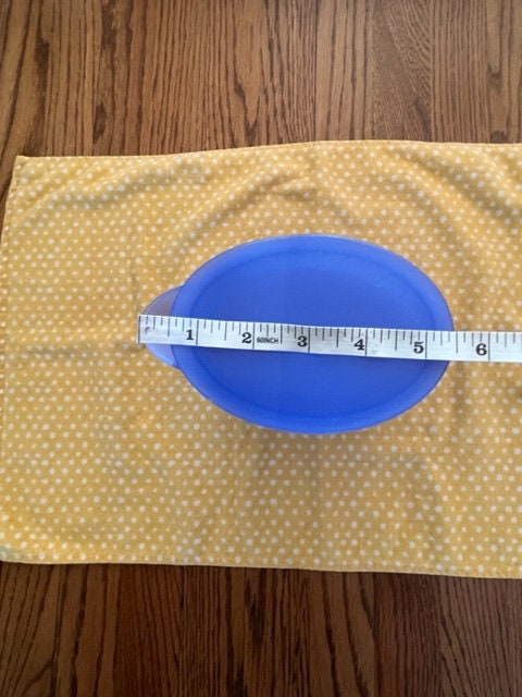 Dark Blue Tupperware Impressions Pitcher Slimline Rock Top Fit No ...