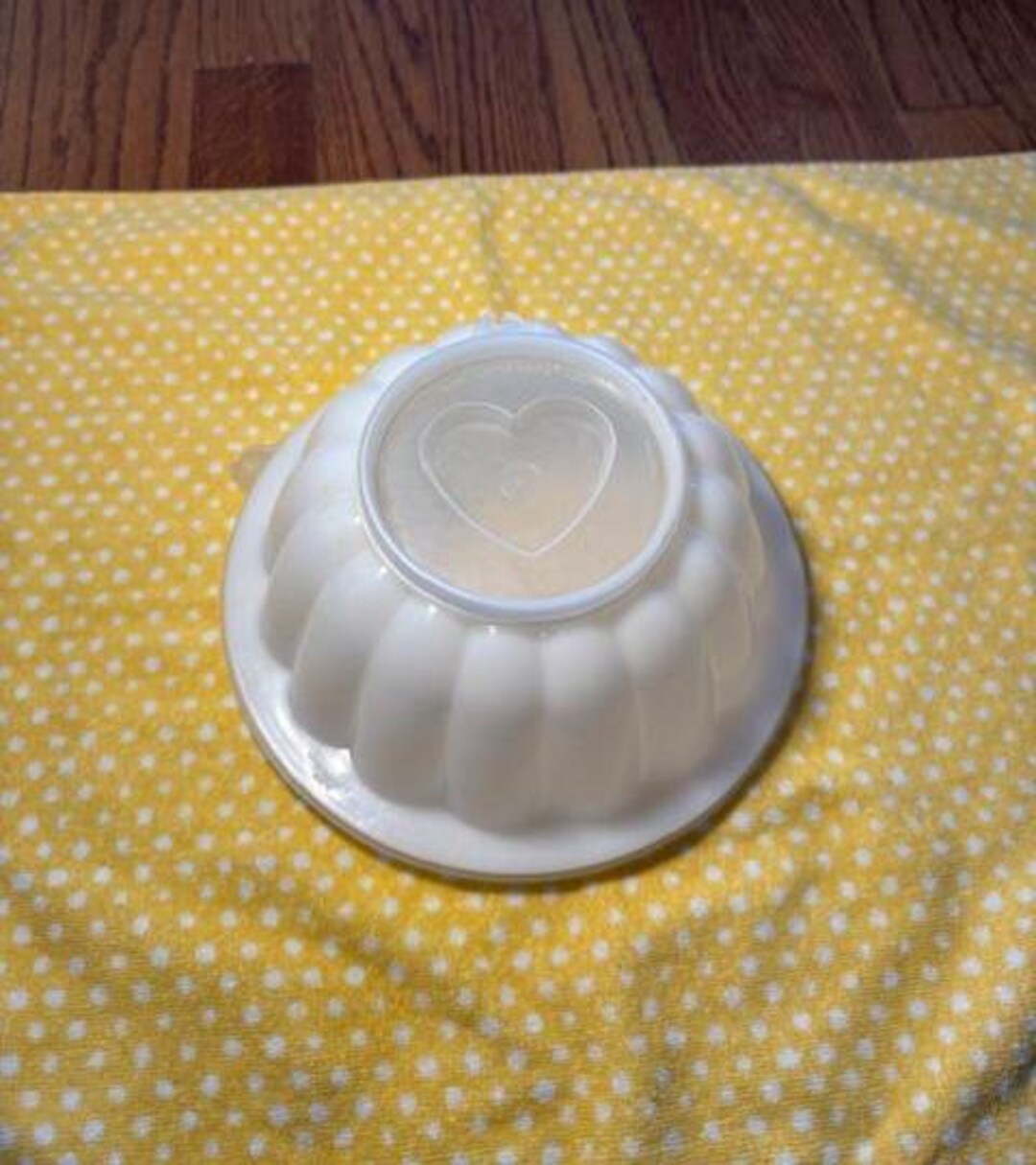 Vintage Tupperware Jel-n-serve Jell-o Mold Set With Heart Shaped Design ...