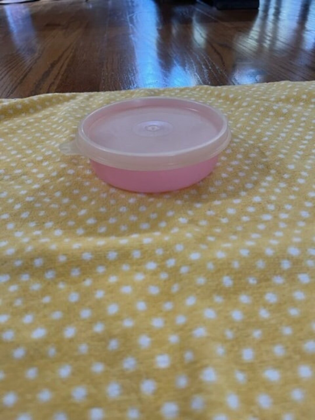 Vintage Tupperware Pink Container 1286 - Etsy