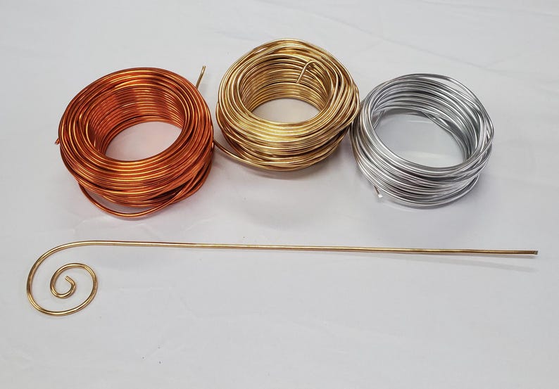 Wire Wands for Your Fairy Garden Stakes in Gold, Silver or Copper Color ...