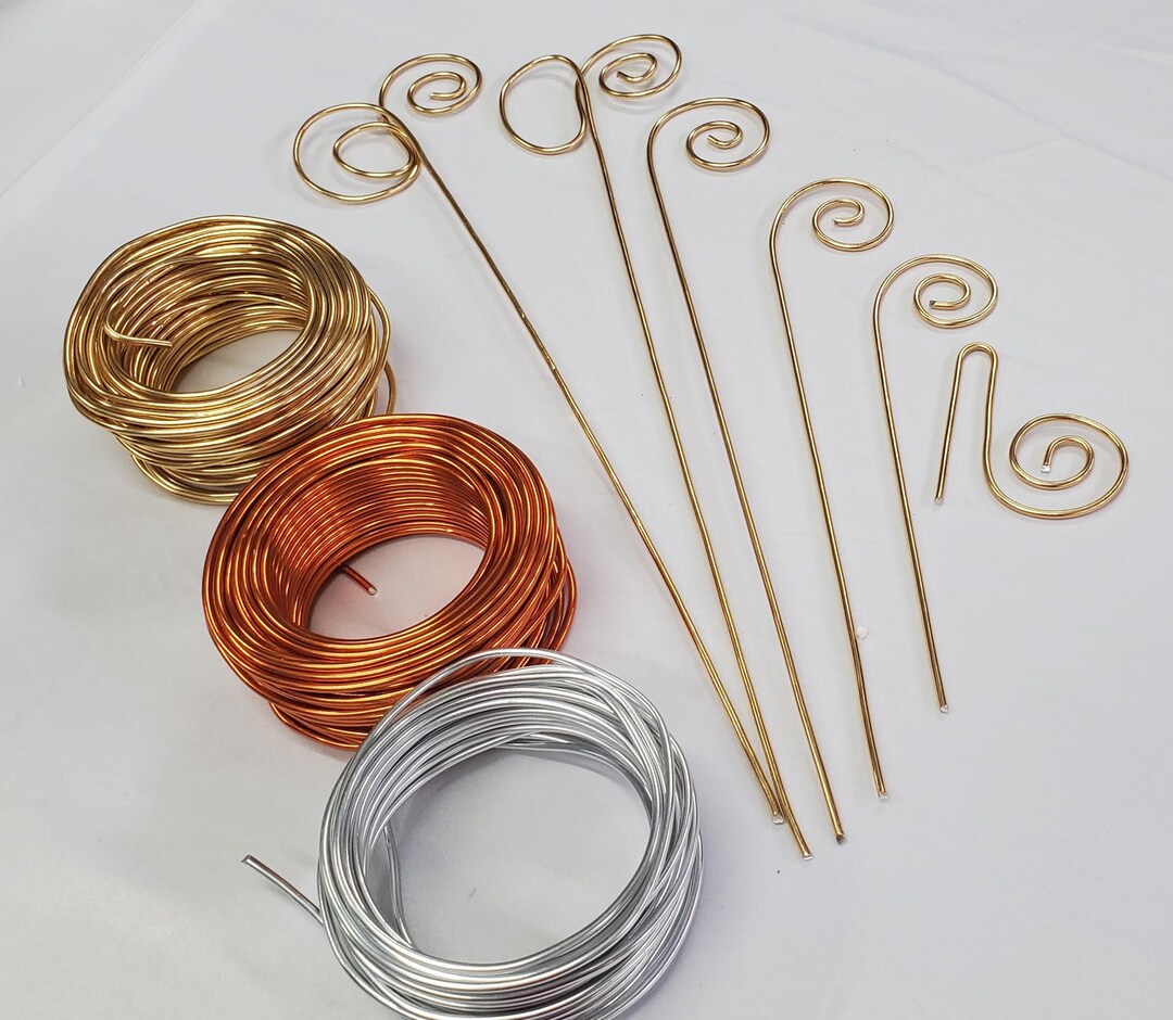 Wire Wands for Your Fairy Garden Stakes in Gold, Silver or Copper Color ...