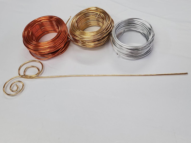 Wire Wands for Your Fairy Garden Stakes in Gold, Silver or Copper Color ...