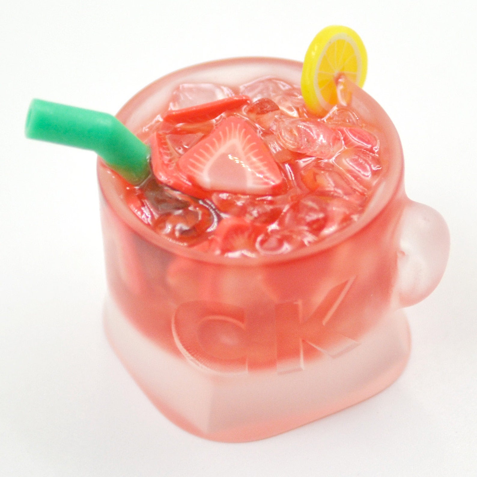 Juice Cup Keycaps, Resin Keycaps, Summer Soft Drink Keycap, Mechanical ...