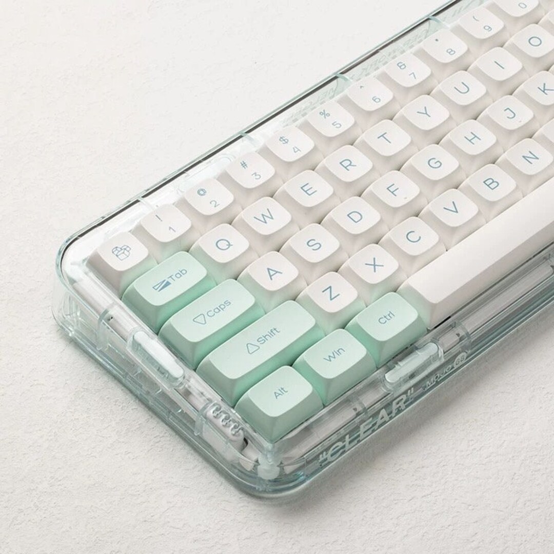 135 Pcs XDA Keycaps Set Creamly Green Theme Keycaps Opaque - Etsy