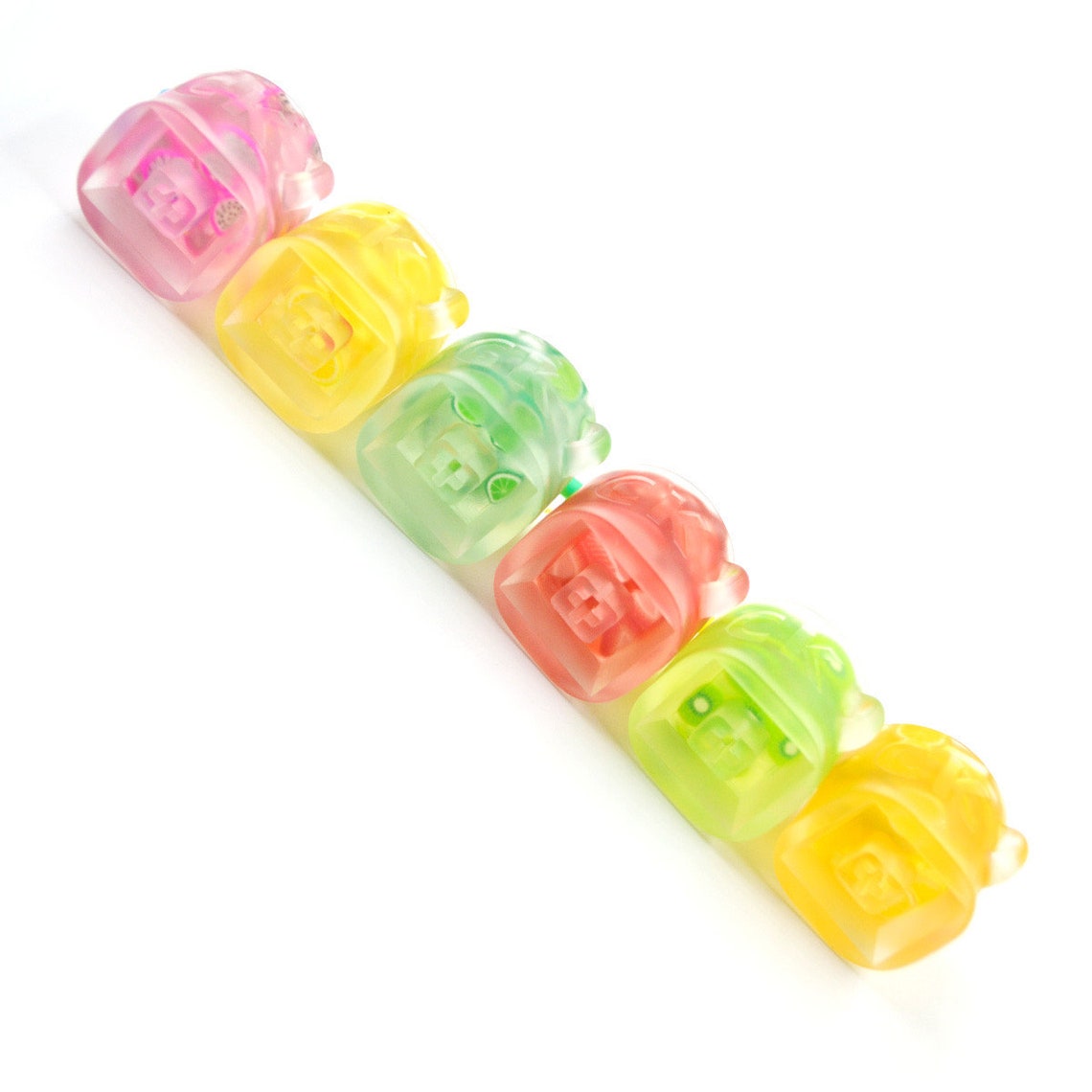 Juice Cup Keycaps, Resin Keycaps, Summer Soft Drink Keycap, Mechanical ...
