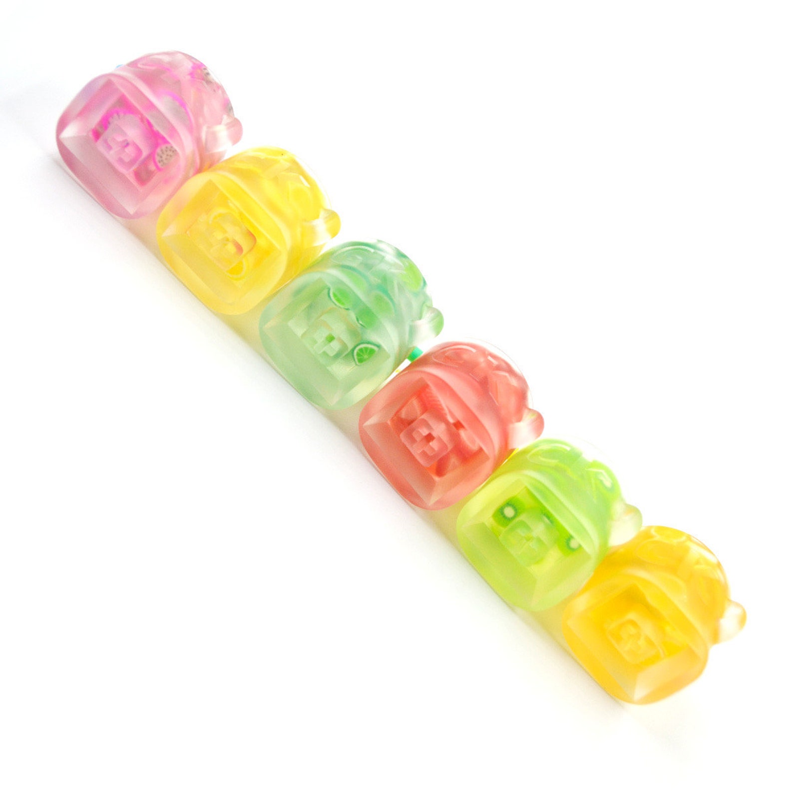 Juice Cup Keycaps, Resin Keycaps, Summer Soft Drink Keycap, Mechanical ...