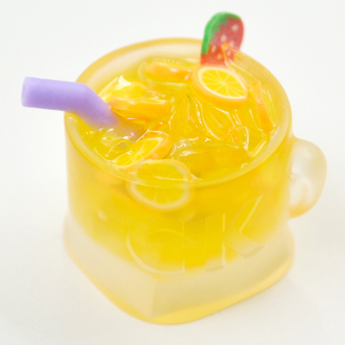 Juice Cup Keycaps, Resin Keycaps, Summer Soft Drink Keycap, Mechanical ...