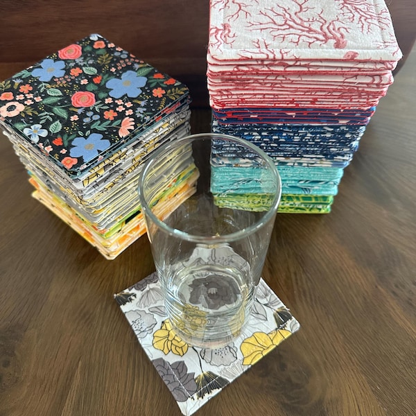 Cloth Coasters - Etsy