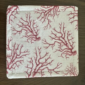 Cloth Coasters | Set of 4 | 2-ply 100% Cotton Felt Backed - Etsy
