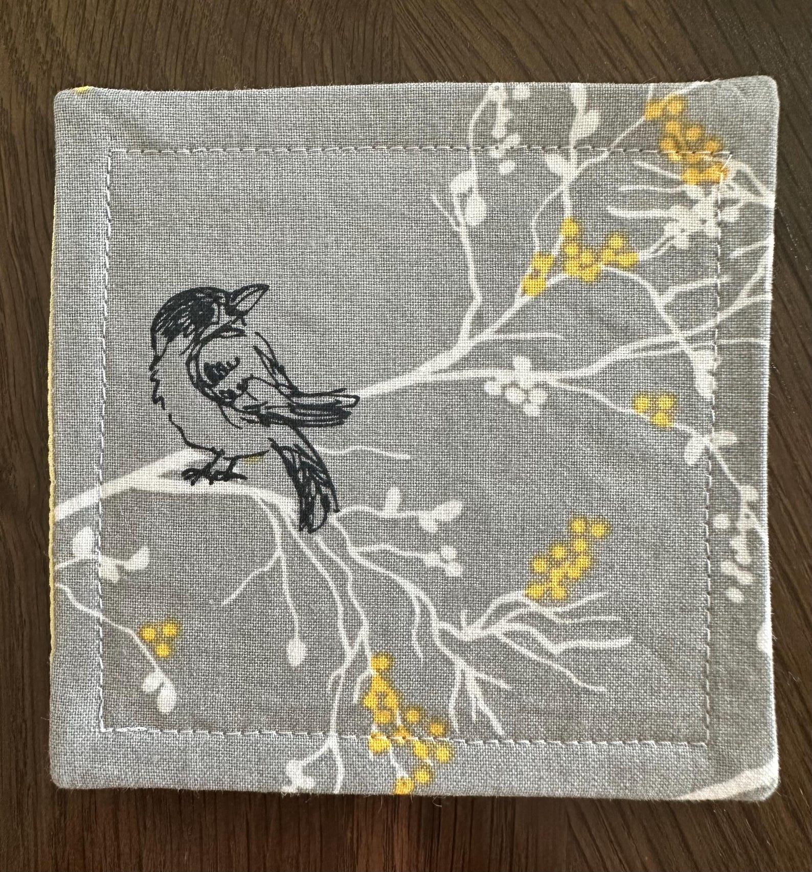 Cloth Coasters | Set of 4 | 2-ply 100% Cotton Felt Backed - Etsy
