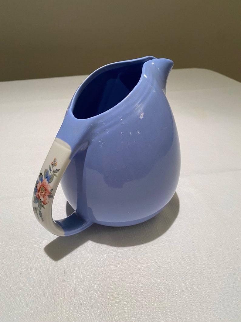 Vintage Hall's Superior Quality Kitchenware - Rose Parade Blue Ball ...