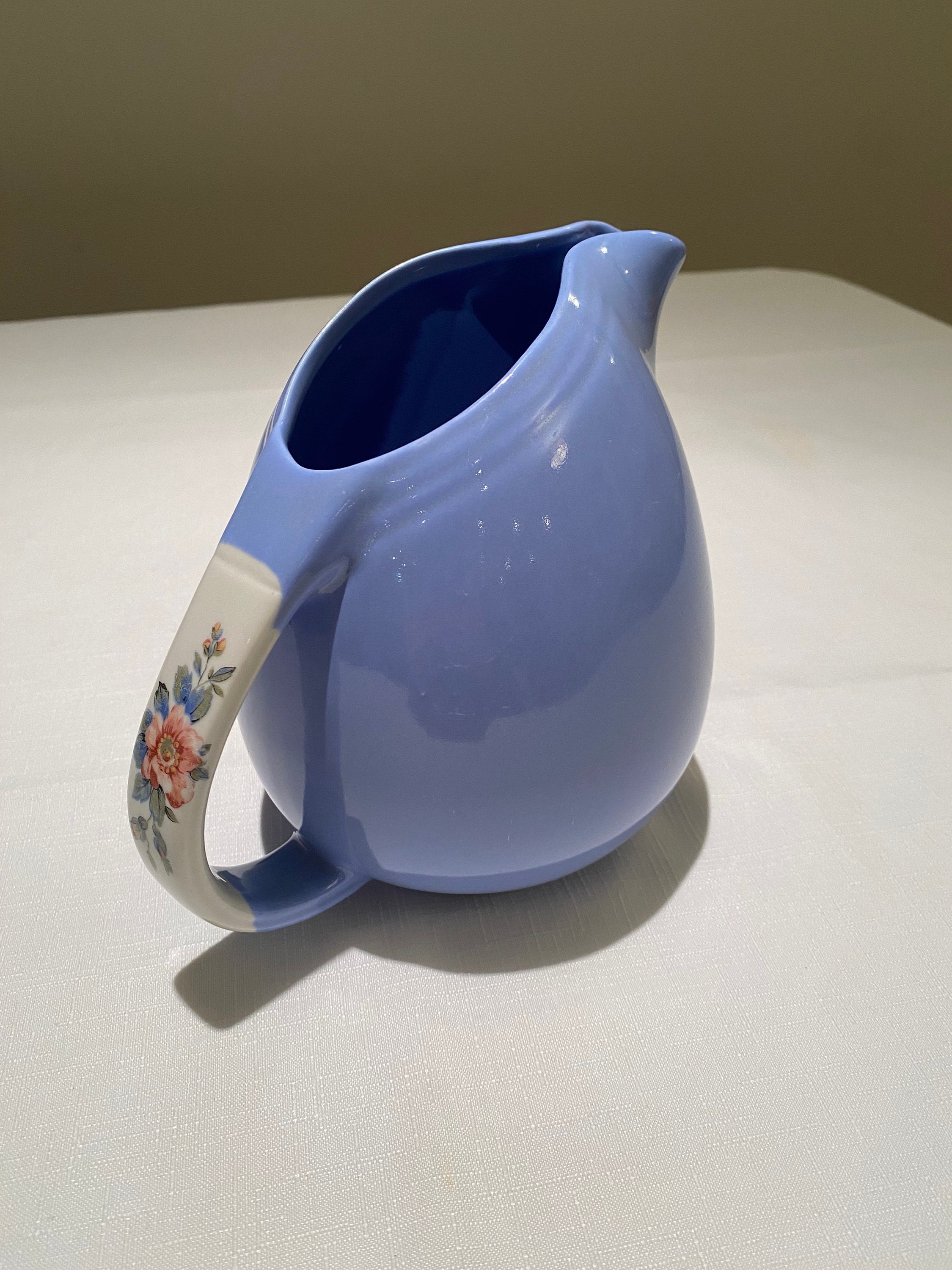 Vintage Hall's Superior Quality Kitchenware - Rose Parade Blue Ball ...