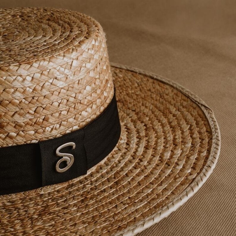 Women's Sun Hats Uk Ladies Straw Hats Uk Boater Hat Sundress Hat - Etsy