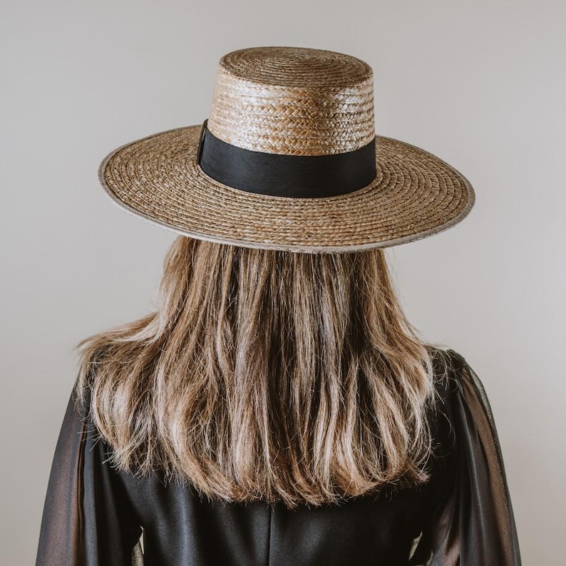 Boater Hat Women | Women's Sun Hats | Ladies Straw Hats | Sundress Hat ...