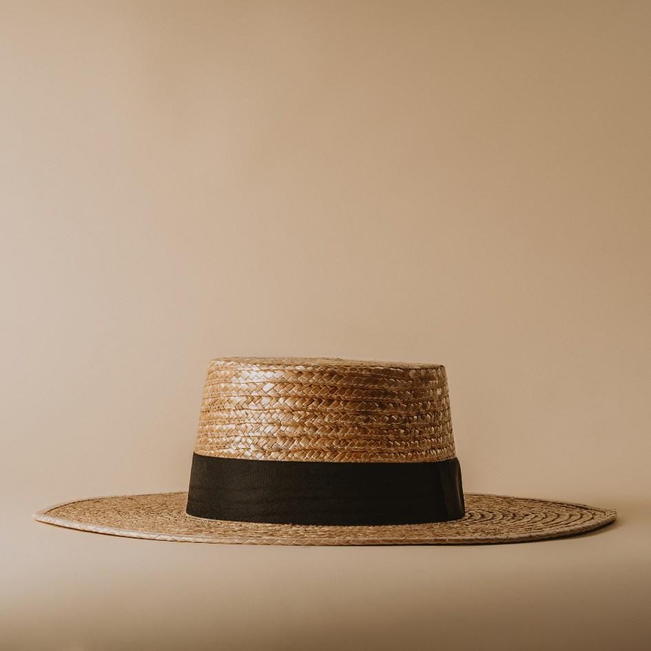 Boater Hat Women | Women's Sun Hats | Ladies Straw Hats | Sundress Hat ...