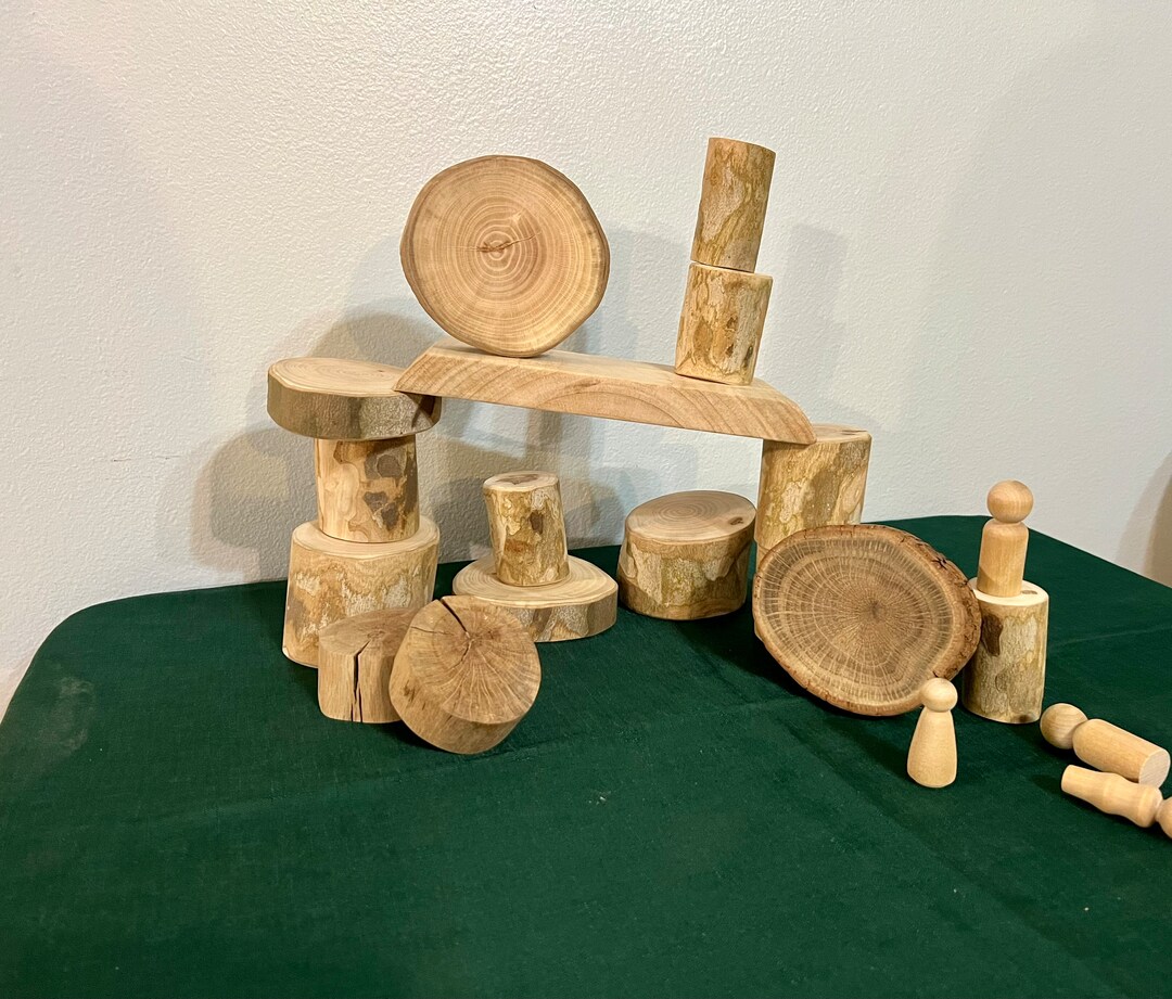 Tree Blocks - Nature Blocks - Etsy