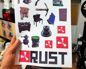 Rust Sticker - Etsy