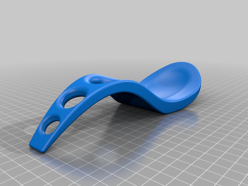 Sauce Spoon Holder Stand - 3d Print Stl File, Digital Download - Etsy