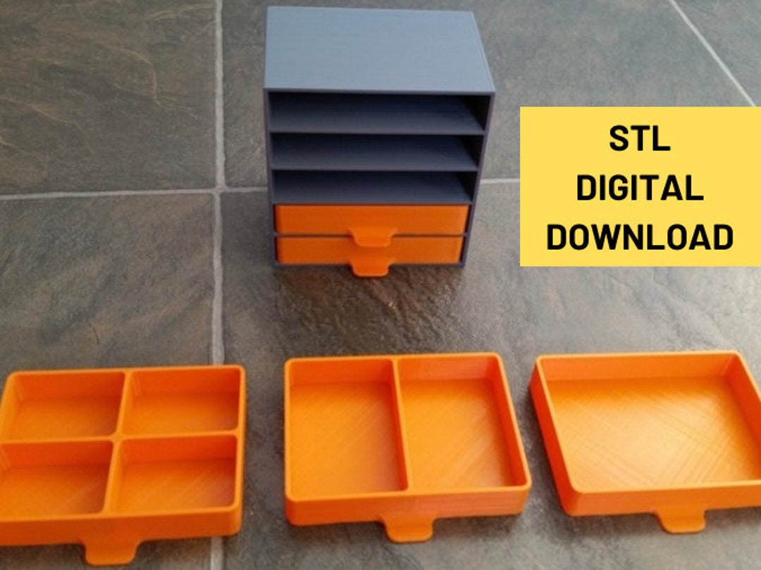Parts Tray Drawers - 3d Print Stl File, Digital Download - Etsy