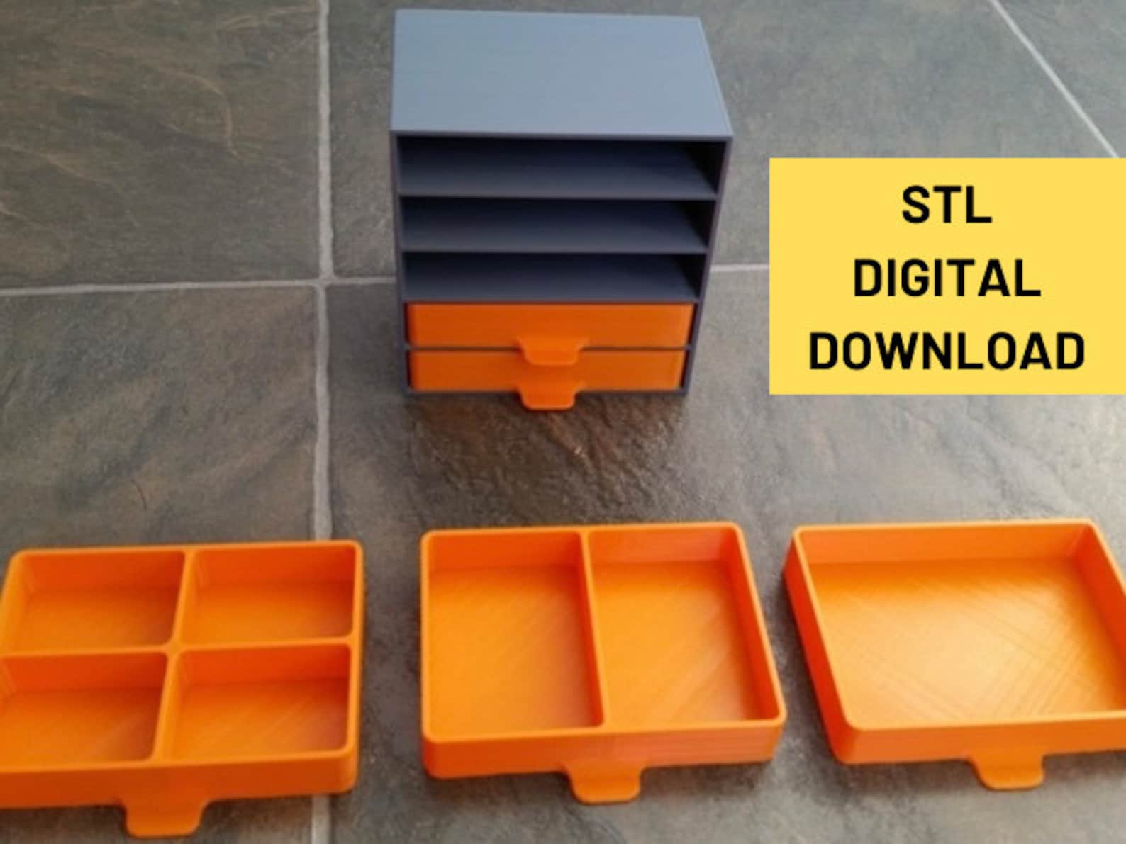 Parts Tray Drawers - 3d Print Stl File, Digital Download - Etsy