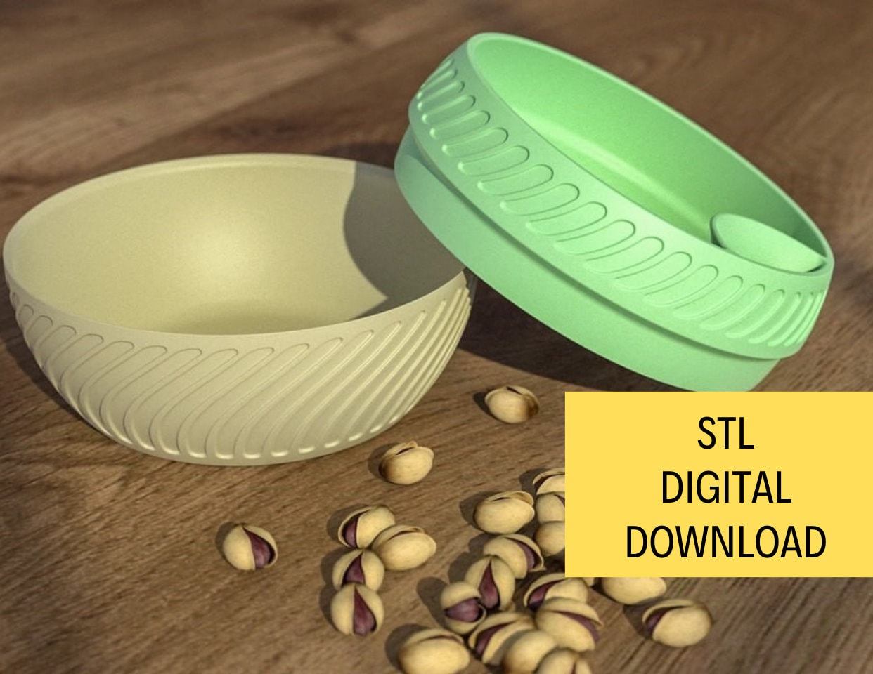Bowl - 3d Print Stl File, Digital Download - Etsy