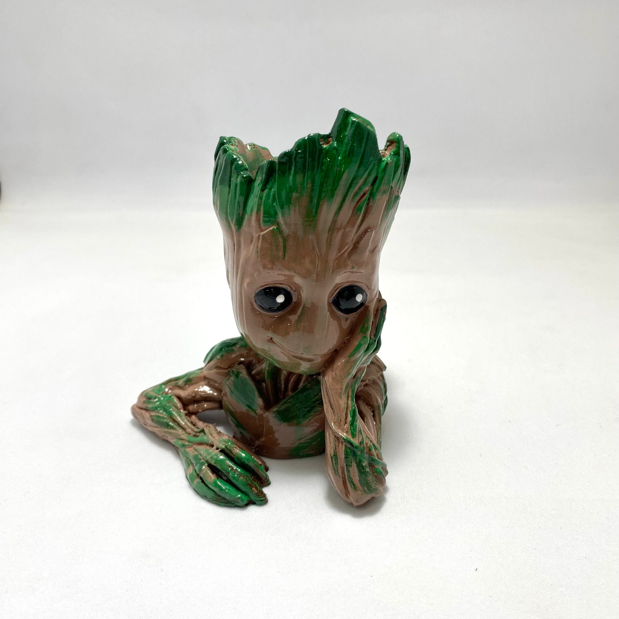Baby Groot Flower Pot: "gardens" of the Galaxy 3d Printing Stl File ...