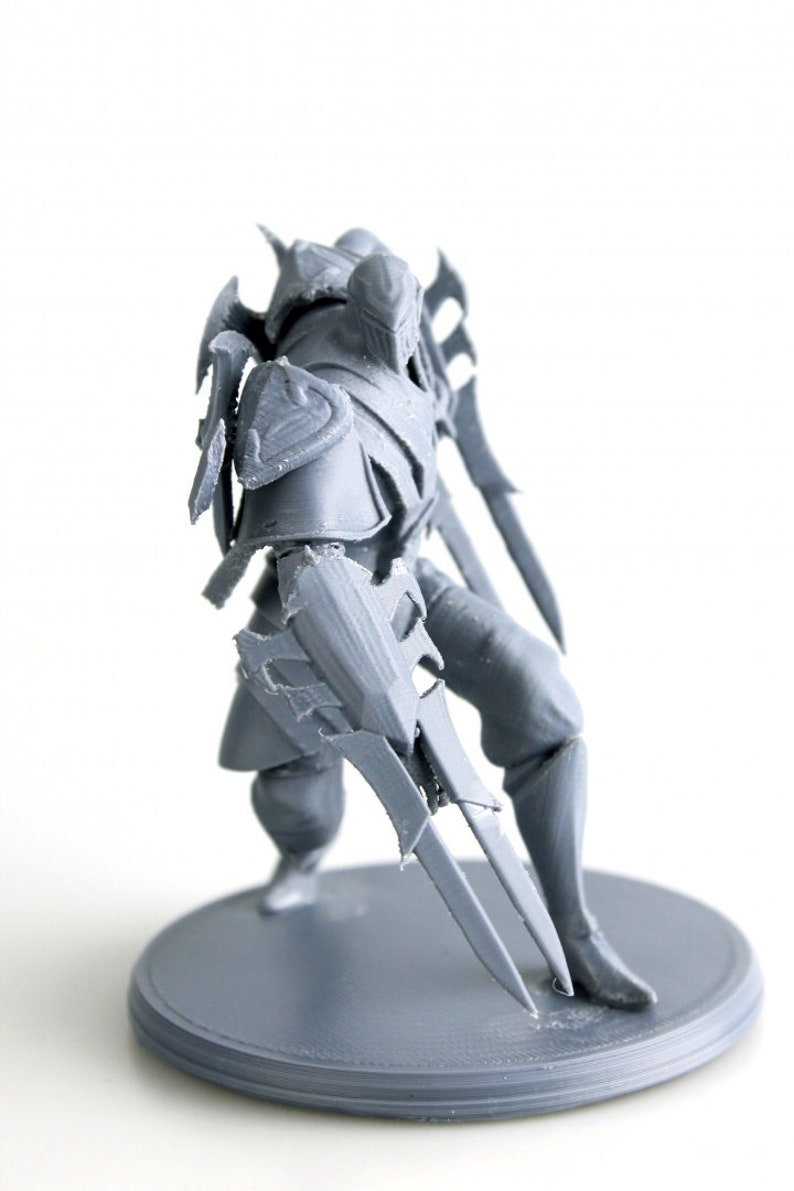 League of Legends Zed 3d Model Stl File 3d Printer Digital Download Fan ...