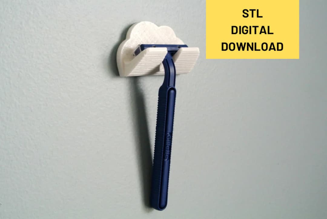 Razor Holder - 3d Print Stl File, Digital Download - Etsy