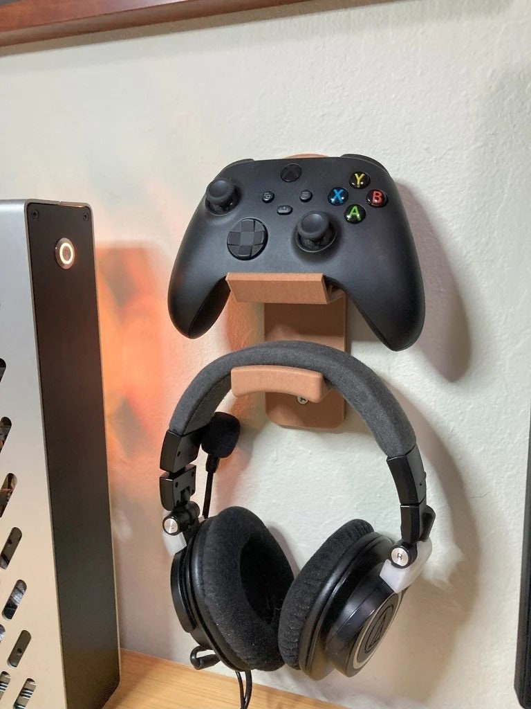 Controller and Headphone Wall - 3d Print Stl File, Digital Download - Etsy