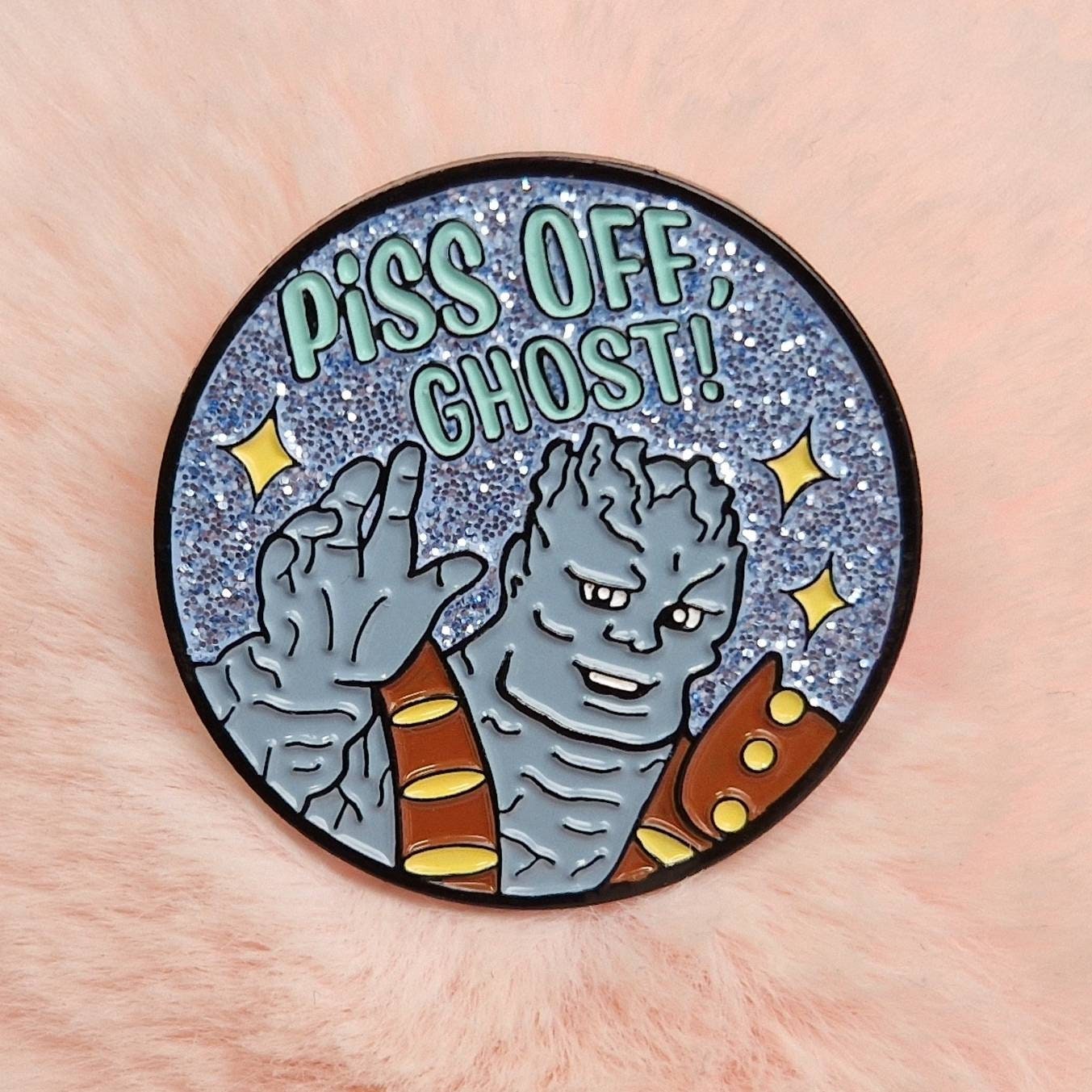Korg Thor Ragnarok Enamel Pin Badge Piss off Ghost / Marvel / Disney ...