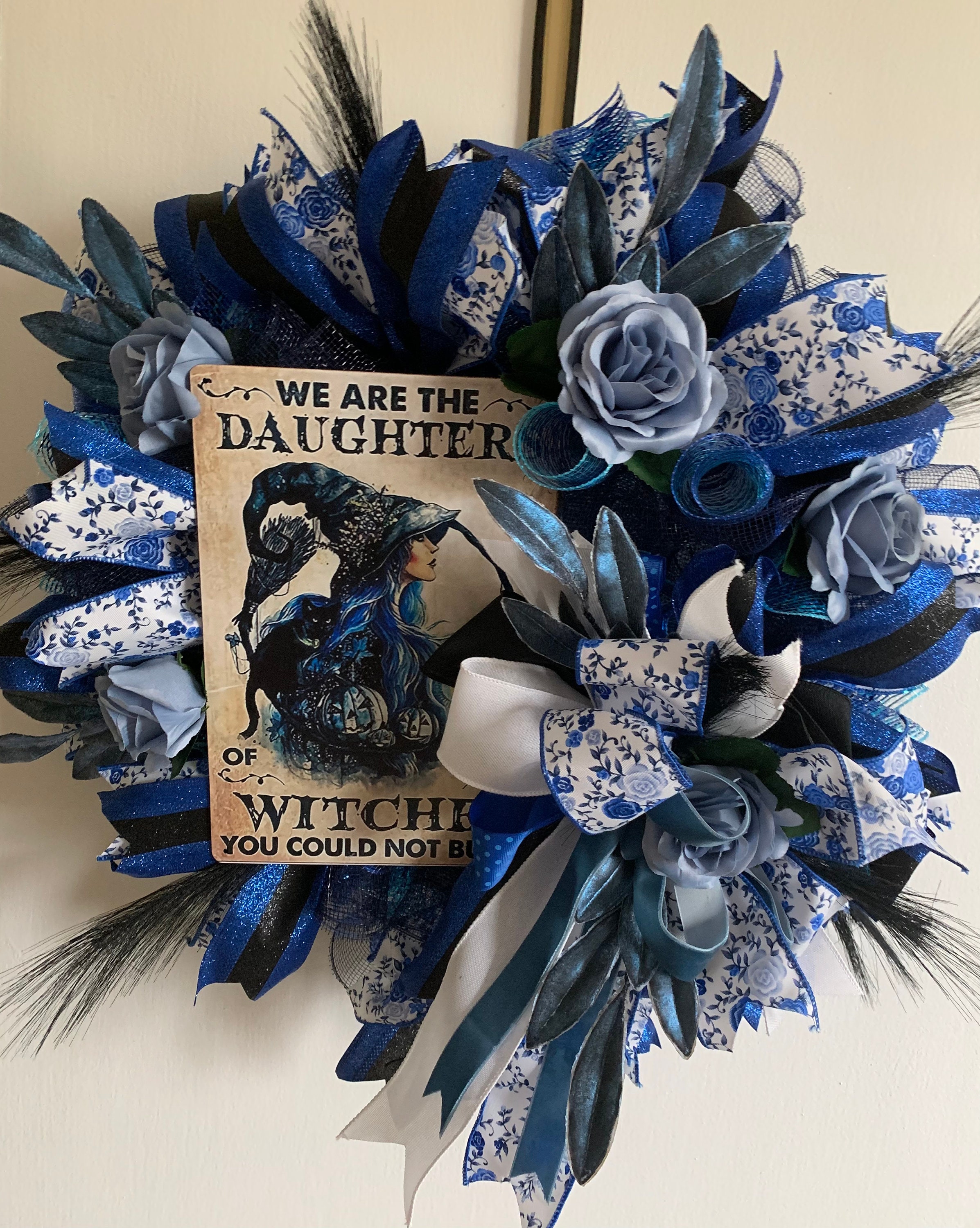 Witch Magic Wreath Daughters of the Witches You Could Not Burn Wreath ...