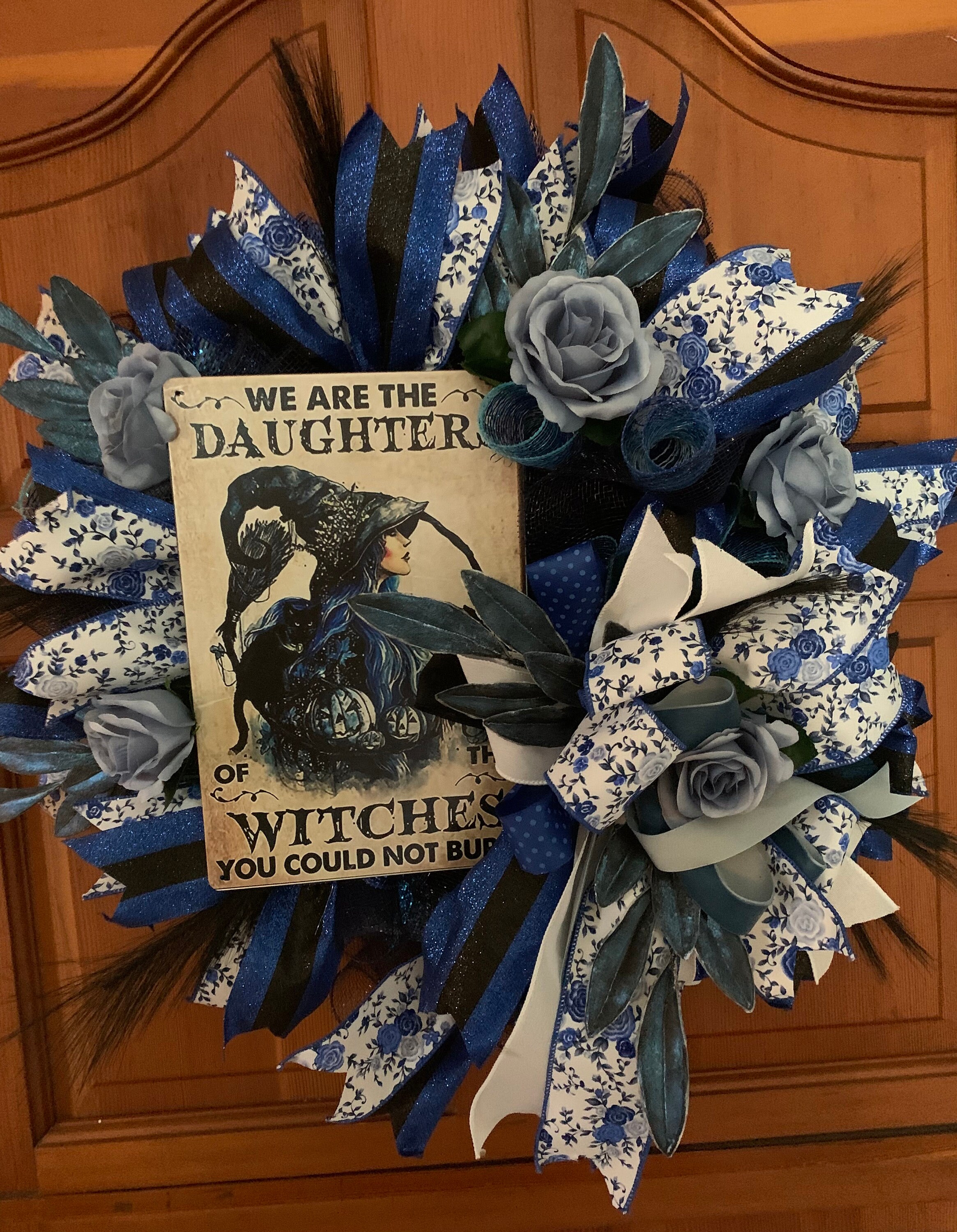 Witch Magic Wreath Daughters of the Witches You Could Not Burn Wreath ...