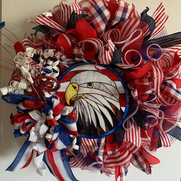 American Eagle Wreath - Etsy