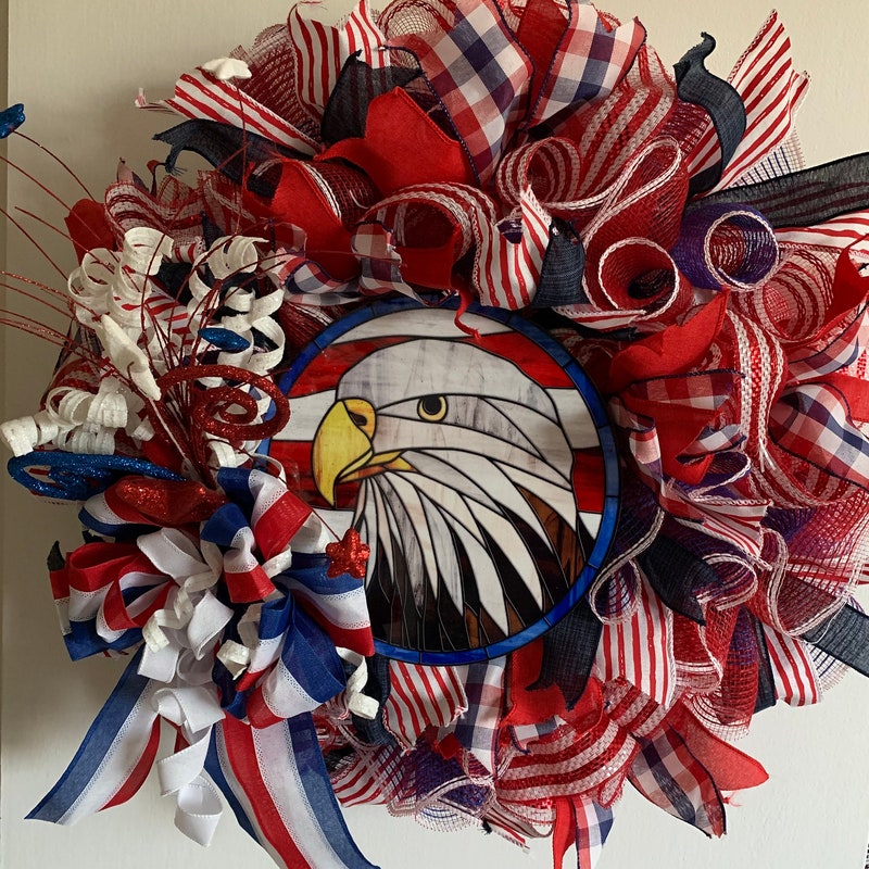 American Eagle Wreath - Etsy