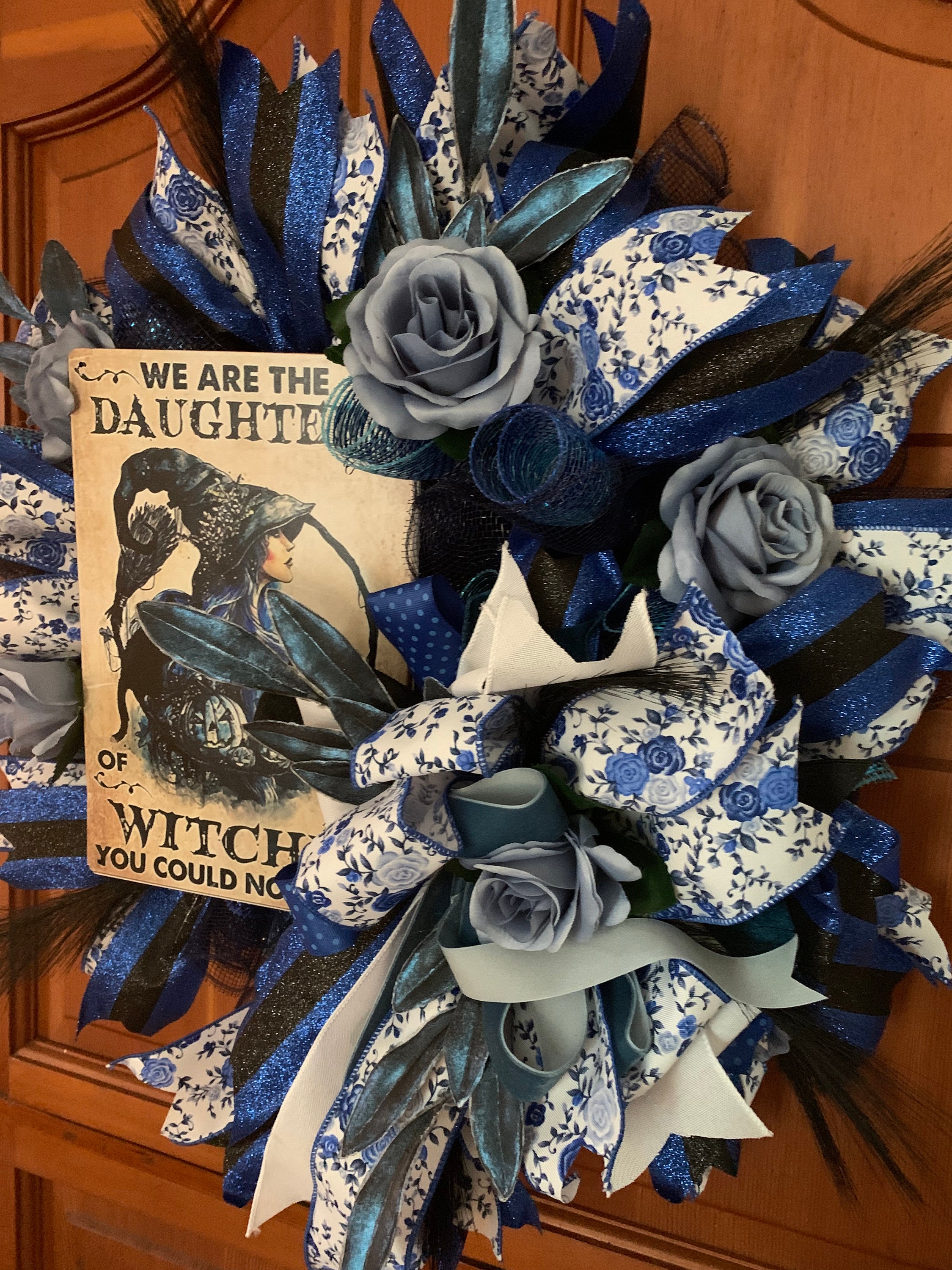Witch Magic Wreath Daughters of the Witches You Could Not Burn Wreath ...