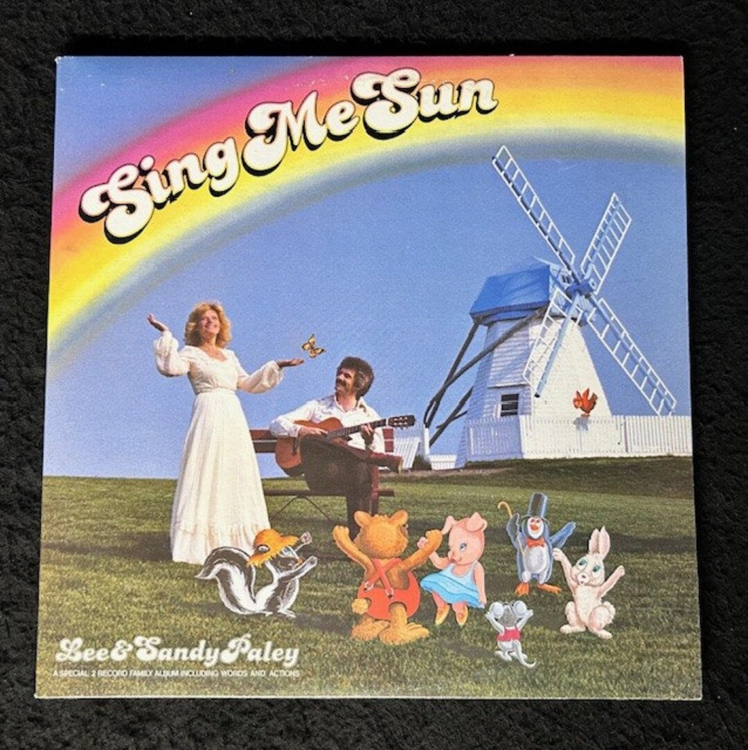 1982 - Lee & Sandy Paley - Sing Me Sun Double LP - Etsy