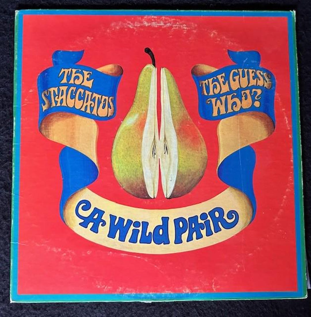The Staccatos and the Guess Who - A Wild Pair 1968 Album - Etsy