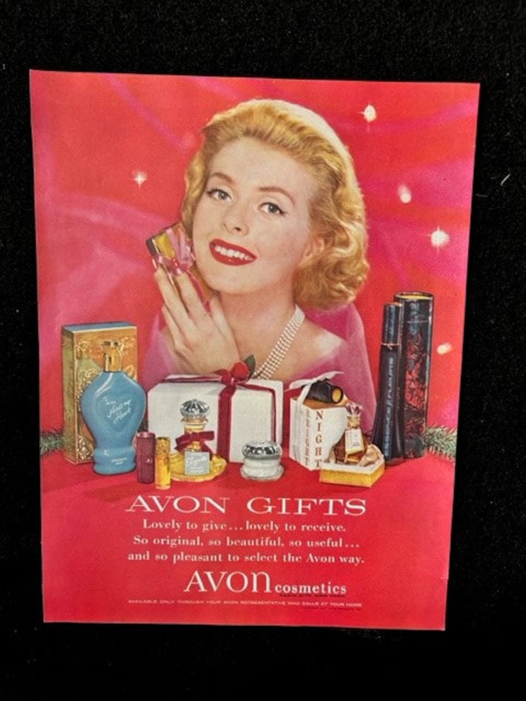 Vintage Avon Advertisements - Etsy