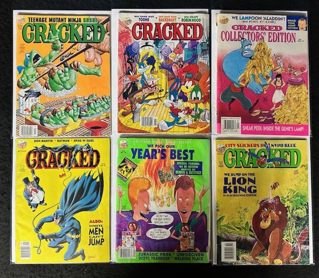 Various Vintage Cracked Magazines - Etsy