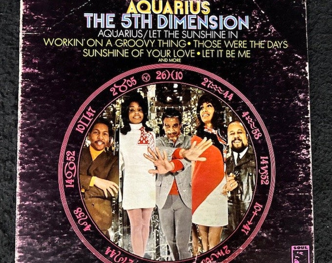 1969 Vintage the 5th Dimension the Age of Aquarius LP - Etsy