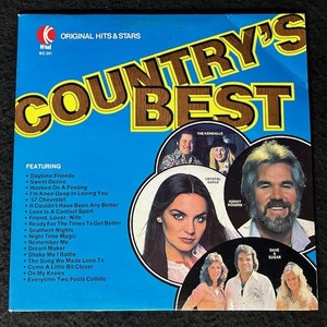 Assorted Vintage Country Compilation Vinyl Records - Etsy