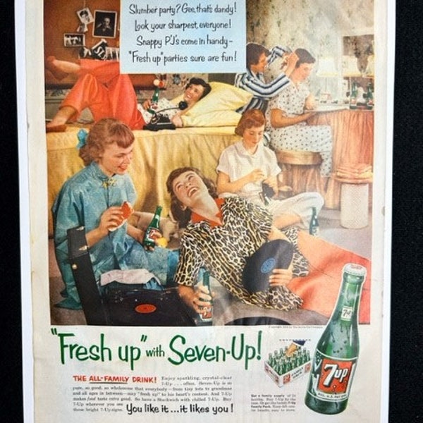 7up Advertisement - Etsy